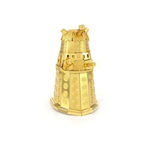 Metal Earth Doctor Who Dalek Gold 3D Metal Model Kit Fascinations