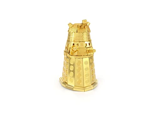 Metal Earth Doctor Who Dalek Gold 3D Metal Model Kit Fascinations