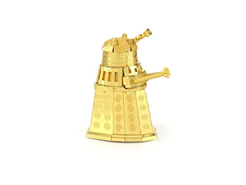 Metal Earth Doctor Who Dalek Gold 3D Metal Model Kit Fascinations