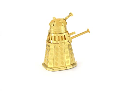 Metal Earth Doctor Who Dalek Gold 3D Metal Model Kit Fascinations