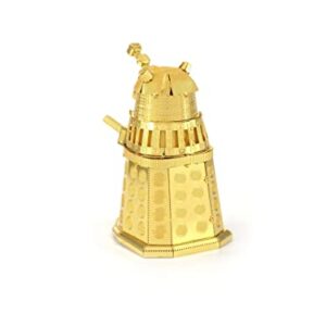 Metal Earth Doctor Who Dalek Gold 3D Metal Model Kit Fascinations