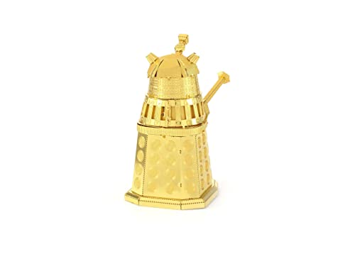 Metal Earth Doctor Who Dalek Gold 3D Metal Model Kit Fascinations