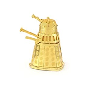 Metal Earth Doctor Who Dalek Gold 3D Metal Model Kit Fascinations