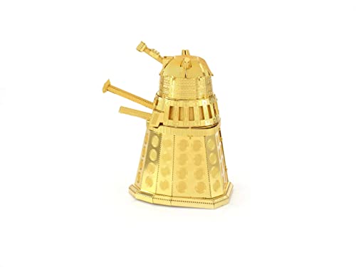 Metal Earth Doctor Who Dalek Gold 3D Metal Model Kit Fascinations