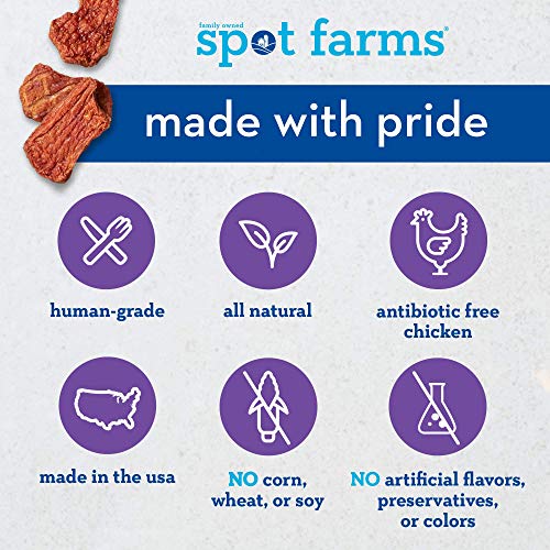 Spot Farms Chicken Nuggets Healthy All Natural Dog Treats Human Grade Grain Free 12 oz