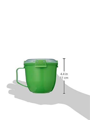 Sistema Microwave Soup Mug, 2.4 Cup, Small