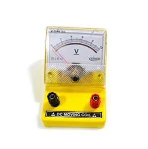 eisco labs moving coil voltmeter - 0-10v