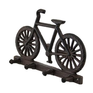 Cast Iron Bicycle Themed Hook Rack