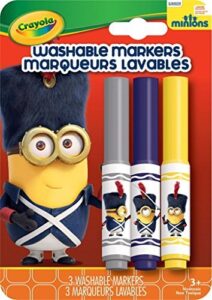 crayola: minions washable markers