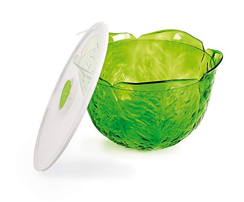 Plastic Snips Saver Salad Keeper 4 Liters, Green, One Size