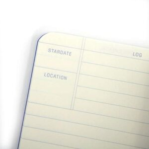 Unemployed Philosophers Guild Star Trek Captain's Log Large Notebook