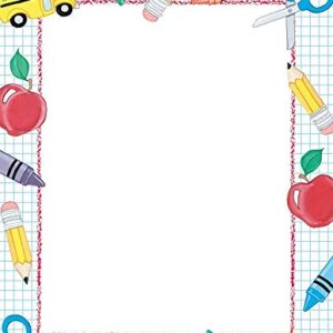 Great Papers! School Stuff Letterhead, 80 Count, 8.5"x11" (2013195)