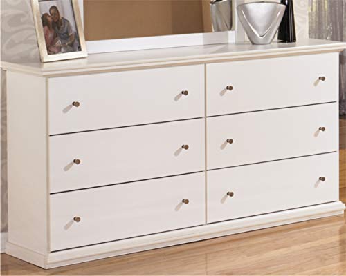 Signature Design by Ashley Bostwick Shoals Children's Traditional 6 Drawer Dresser, White