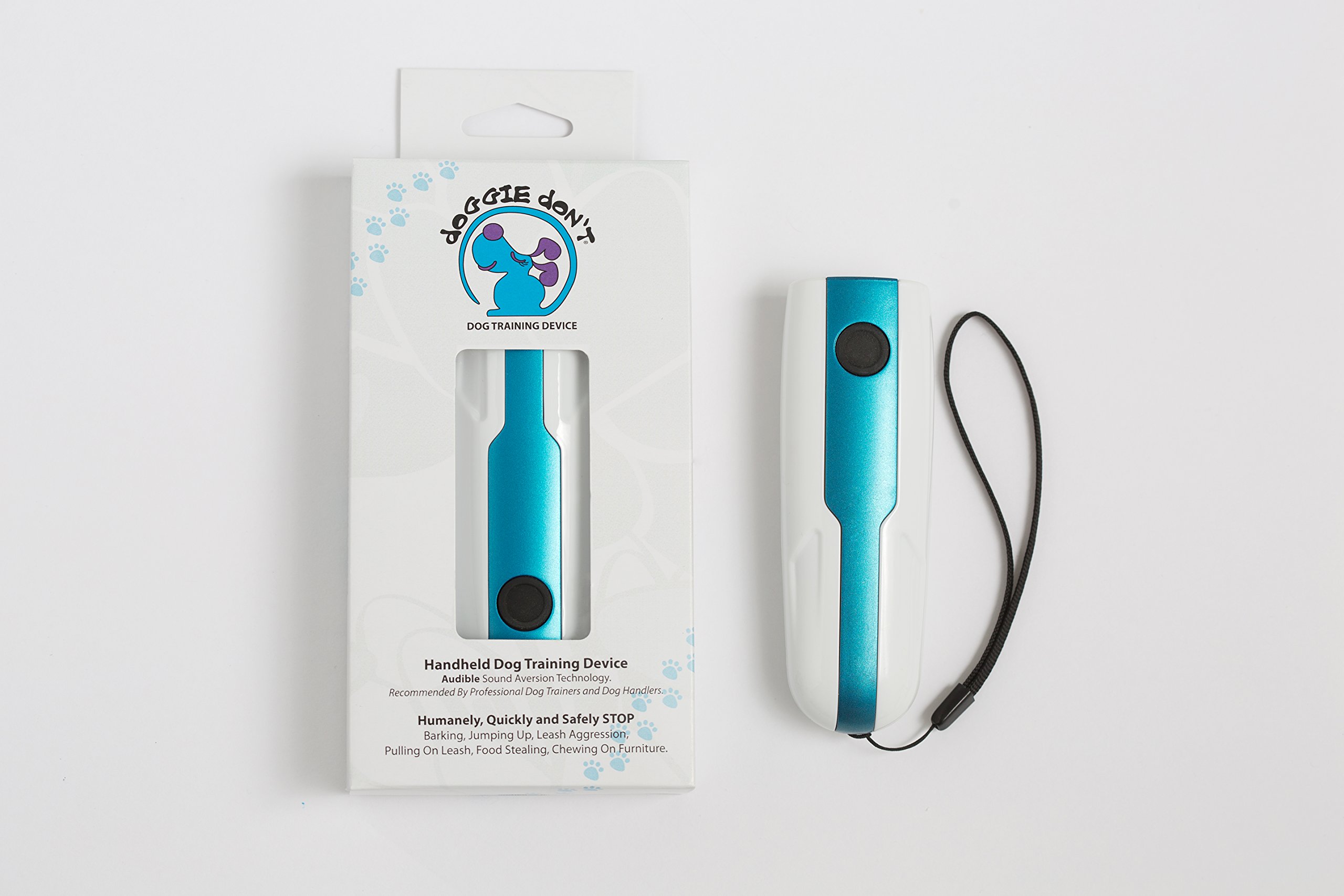 Doggie Don't Device- Handheld Sound Only Dog Training Corrector- Better and More Humane Than a Shock Collar- Stop Barking and Other Naughty Behaviors - Created by a Dog Lover in The USA