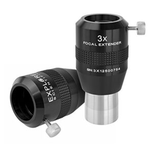 Explore Scientific Focal Extender Barlow Lens to Increase Focal Length for Telescopes