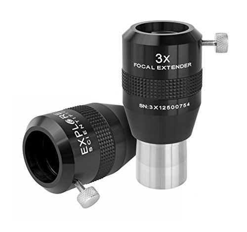 Explore Scientific Focal Extender Barlow Lens to Increase Focal Length for Telescopes