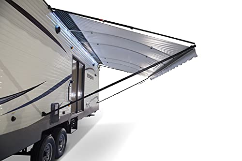 Solera Awnbrella Awning Fabric Support Kit with Rust-Resistant Aluminum Bows to Prevent Sagging on 5th Wheel RVs, Travel Trailers and Motorhomes - 362237