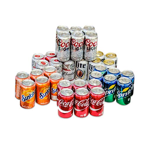 ICE N COLD 6-Pack Rings (1000ct Pre-cut) Universal Fit - Fits all 12oz Beer/Soda Cans | FAST SAME DAY SHIPPING