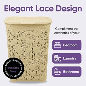 Superio Lace Laundry Hamper