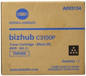 konica minolta tnp50k black toner