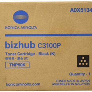 Konica Minolta Tnp50k Black Toner