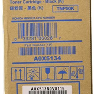 Konica Minolta Tnp50k Black Toner