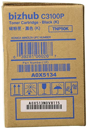 Konica Minolta Tnp50k Black Toner