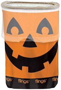 jack-o-lantern flings bin - 22" x 15", 1 pc