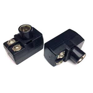 cess f-type balun 300-75 ohm tv connector antenna matching transformer - f 300/75 ohm plug (2 pack)