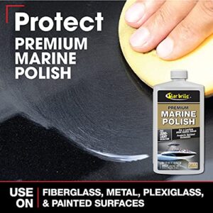 STAR BRITE 2 Pack Premium Marine Polish w/PTEF Fiberglass Metal Paint 85732