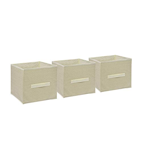 Essential Collapsible Storage Containers ( 11"x10.5"x10.5" ) - Beige