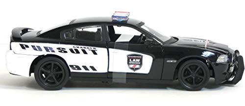 New Ray Dodge Charger Pursuit Diecast Police Car 1/24 Scale