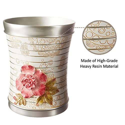 Popular Bath Madeline, Waste Basket, Beige