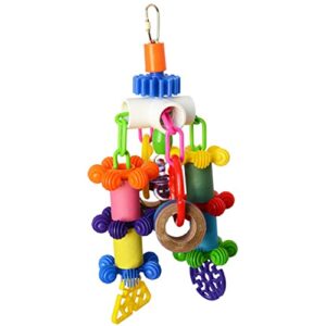 Super Bird Creations SB878 4 Way Fun Bird Toy, Medium/Large Bird Size, 11" x 4.5"