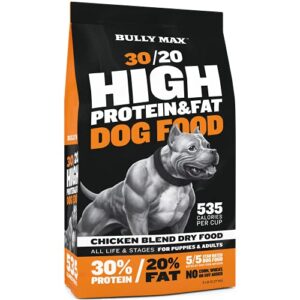 bully max high performance super premium dog food (15 lbs.)