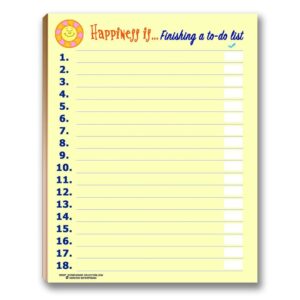 Stonehouse Collection Funny To Do Lists Note Pad Assorted Pack | 4 Funny ToDo List Pads | USA Made