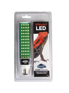 pangea vivbright max plant growth reptile & amphibian led bulb, white