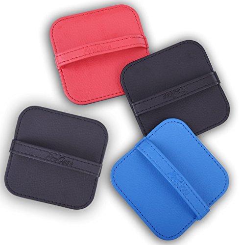 ProCase Screen Cleaning Pad Cloth Wipes for iPad, iPhone, MacBook, Tablets, Laptop Screen, Touch Screen Devices, Screen Cleaner for Cellphone, Computer, Camera, TV Screens -4 Pack, Black/Navy/Red