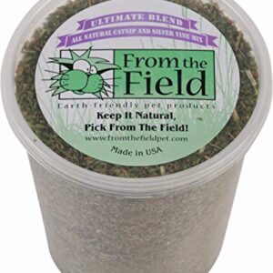 From The Field Ultimate Blend Silver Vine/Catnip Mix Tub 3.5 oz/Large,white