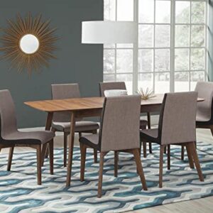 Coaster Dining Table Natural Walnut 106591