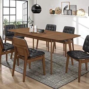 Coaster Dining Table Natural Walnut 106591