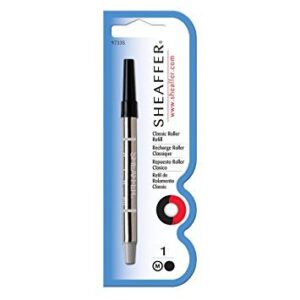 sheaffer classic rollerball refill - black medium