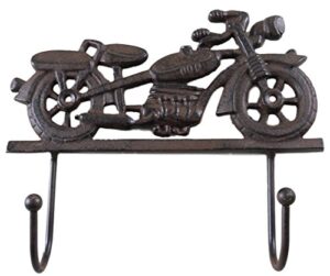 cast iron motorcycle coat rack