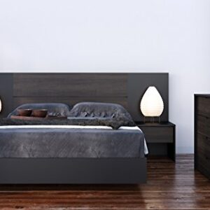 Nexera Platform Bed, Full, Black