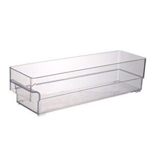 Scotty's (TM Refrigerator, Freezer, and Pantry Storage Organizer Bin - Great to Organize Your Fridge and Whole Kitchen -BPA Free (1, 14.5 x 4 x 4 Inches)