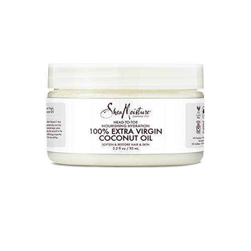 Shea Moisture, 100% Extra Virgin Coconut Oil Head-To-Toe Nourishing Hydration, 3.2 Ounce