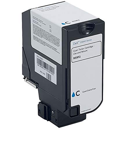 Dell R59f2 Toner, 6,000 Page-Yield, Cyan