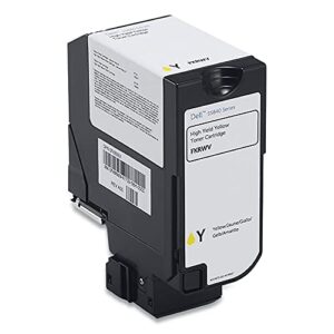 dell toner cartridge - yellow (h6vry)