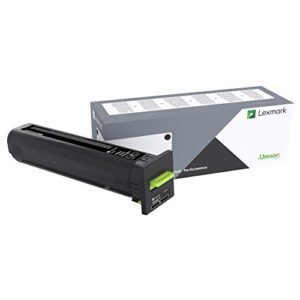 lexmark extra high yield black return program toner cartridge for us government, 33000 yield (72k0xkg)