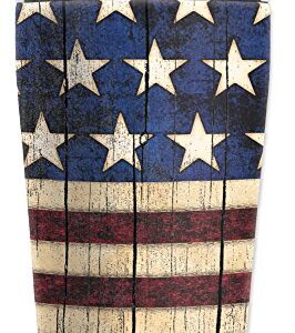 Mugzie brand 16-Ounce Travel Mug with Insulated Wetsuit Cover - Old Flag